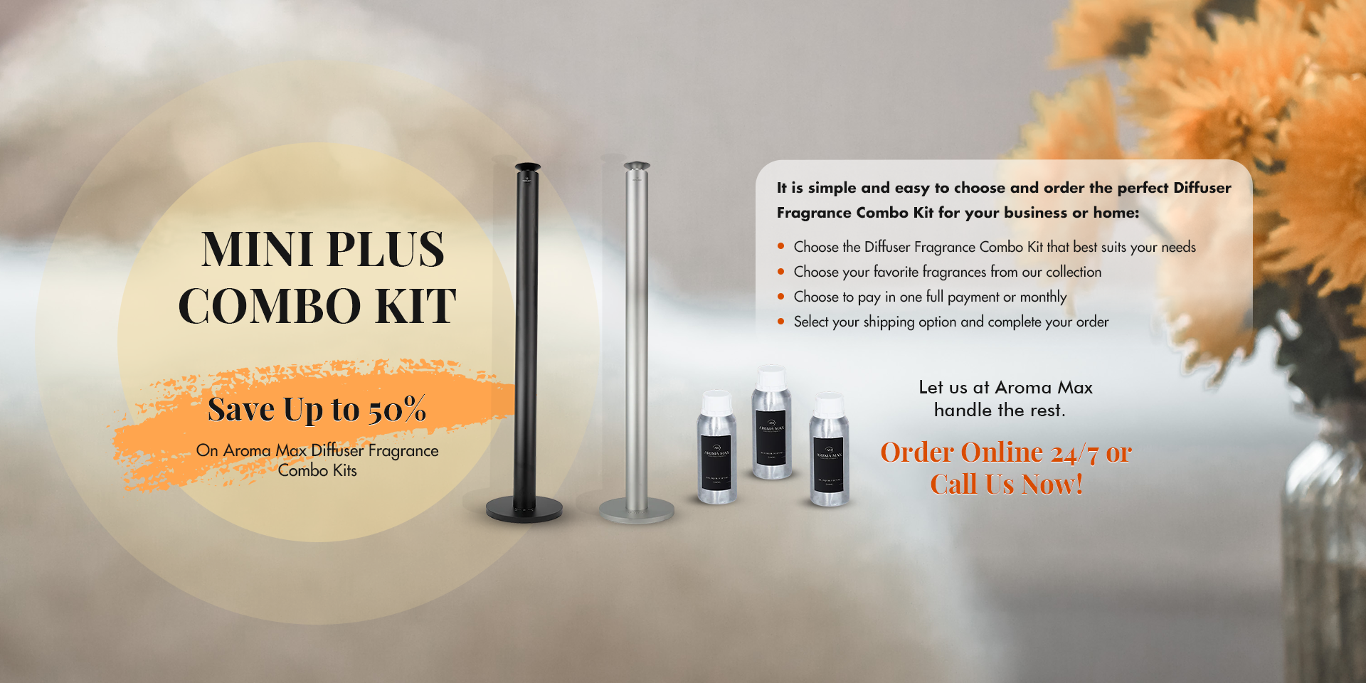 Cold Air Diffusers and Fragrance Kits for Business and Home